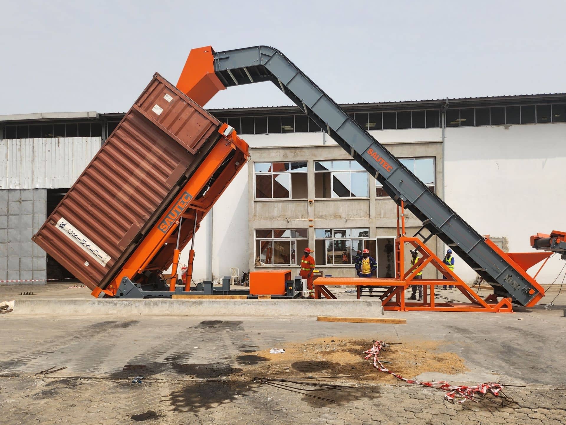 Load and weigh your containers independently | SAUTEC